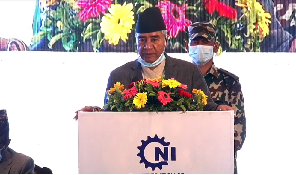 निजी क्षेत्रले अर्थतन्त्रको विकासमा ठूलो टेवा पुर्याएको छ : सभापति देउवा « notebazar